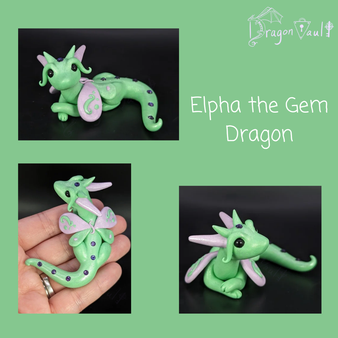 Elpha the Gem Dragon – HeathersDragonVault